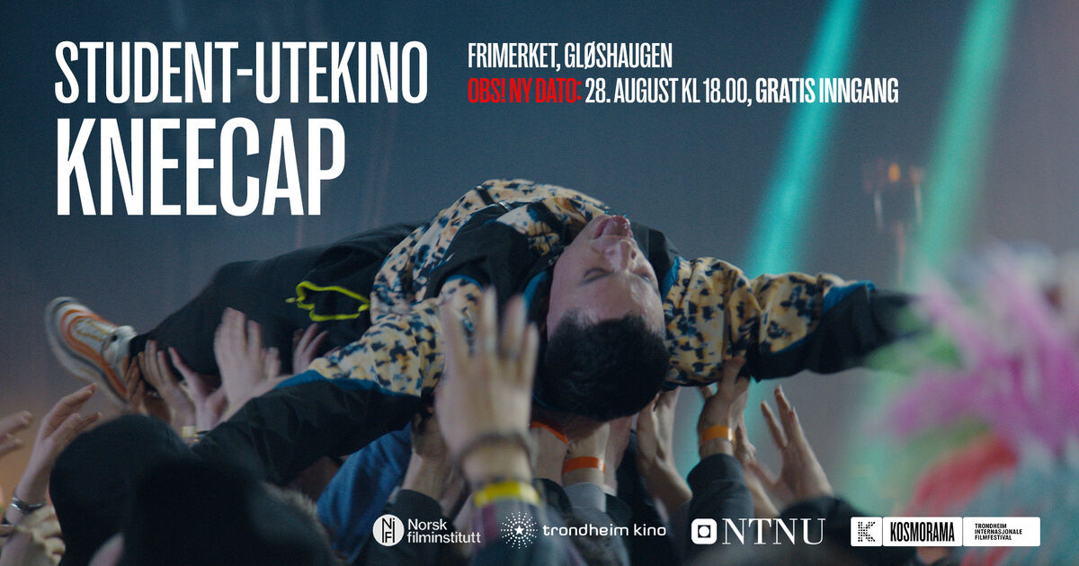 Free outdoor cinema for students: Kneecap | Kosmorama (English)